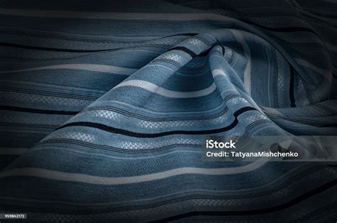 텍스처 배경 패턴입니다 모직 직물은 파랑 줄무늬 야외 가족 여행 그리고 휴가 체크 무늬 패턴 패턴 벽지 파란과 백색 직물 직물 라인입니다 0명에 대한 스톡 사진 및 기타