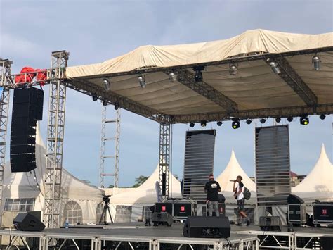 two way passive line array speakers dual 10′′ sound system t i pro