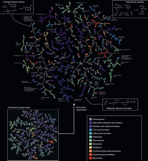 Reaction Atlases Top Annotated Reaction Atlas Created From Rxnfp