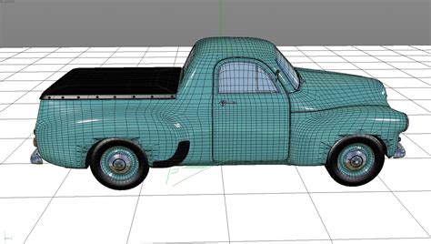 1952 홀든 우테 3d 모델 129 3ds C4d Dae Fbx Obj Unknown Free3d
