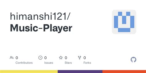 Github Himanshi121music Player