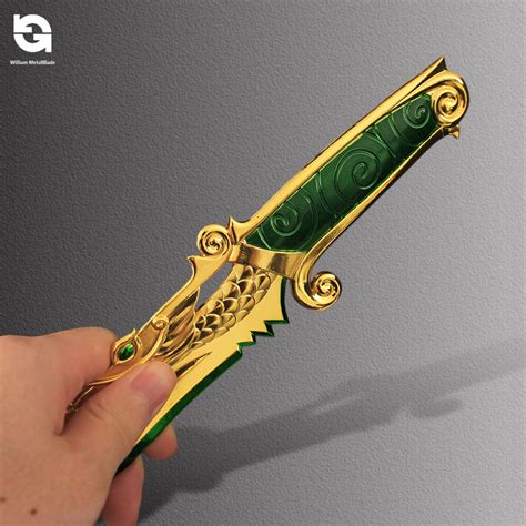 27cm 10 6 Val Beta Remastered Knife Metal Replica Williammetalblade