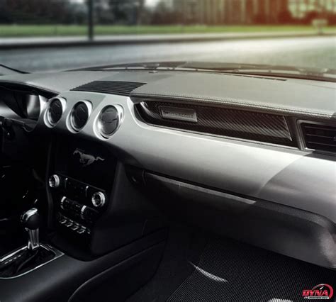 Dynacarbon™️ Carbon Fiber Lhd Passenger Dashboard Strip Trim Overlay F
