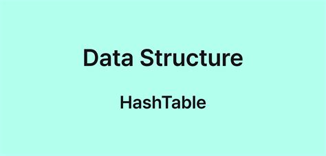 자료구조 Hash Table