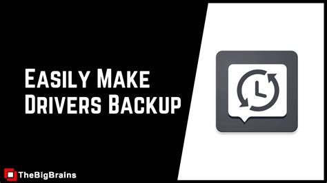 How To Easily Make Drivers Backup In Windows XP Vista 7 8 10