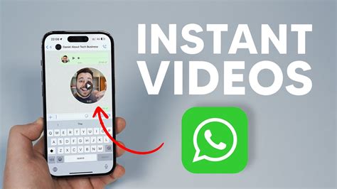 How To Use Instant Video Messages On Whatsapp Youtube