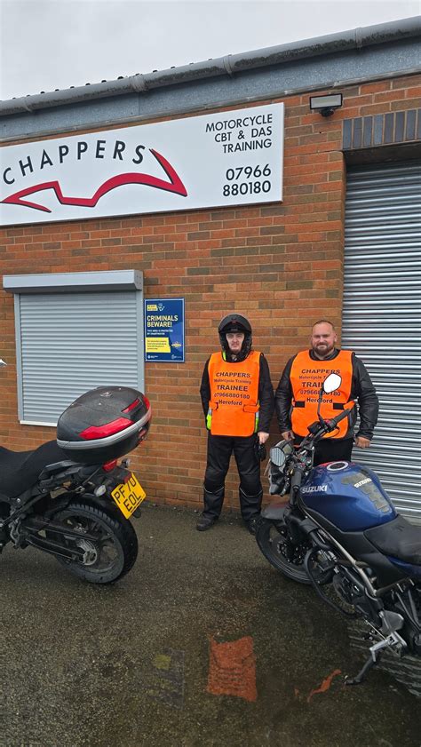 Chappers Well Done To Both Ben Ferriman And Antony Stokes For Passing Your Module 1 Tests In