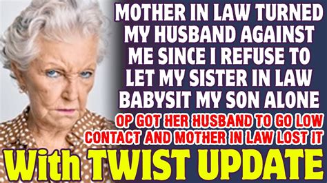 Mother In Law Turned My Husband Against Me Since I Wont Let My Sil