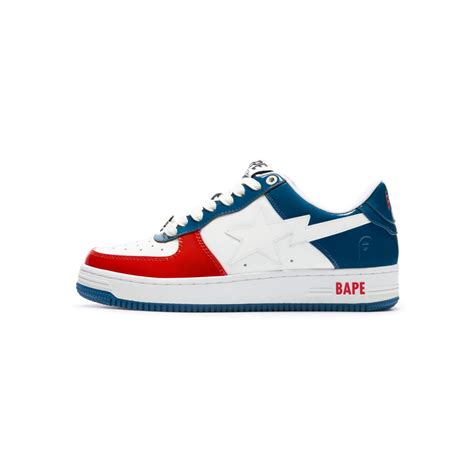 Bape Sta M1 Low Sneakers Herre Hvide Forhandler 50 Shop Danmark