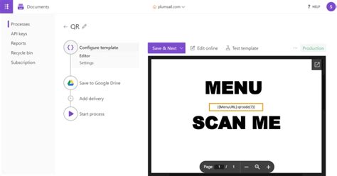 How To Generate A Pdf Menu From A Powerpoint Template And Share It Via Qr Code Or Embed On A