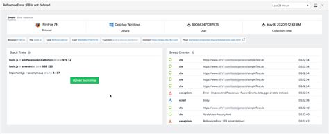 Troubleshoot JS Errors Online Help Site24x7