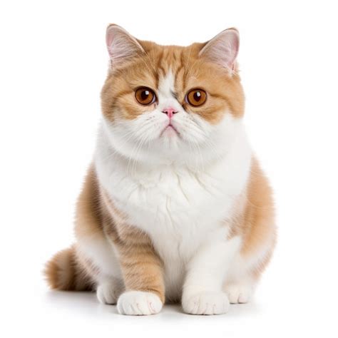 Premium Vector Exotic Shorthair Kitten Cat