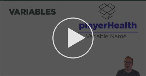 Unity Programming Part 5 C Variables Coding Gameplay Systems And