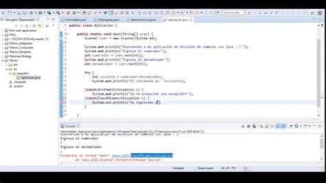 Excepciones En Java Youtube