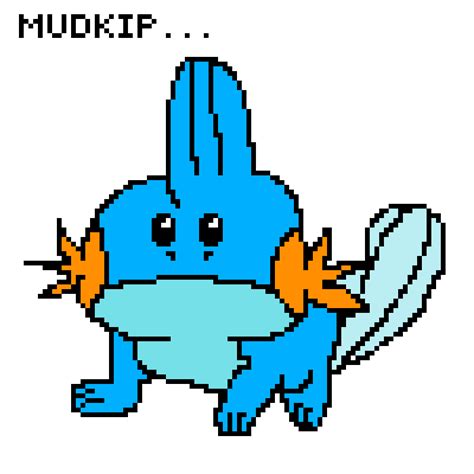 Pixilart Mudkip Legendary Mudkip By Random Wof Fan