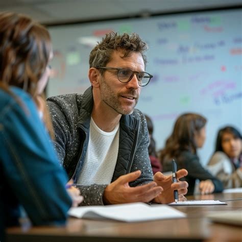 Free Engaging Classroom Conversation Image Education Professor