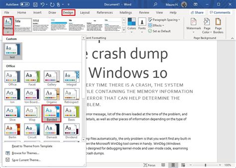 How To Use Content Themes And Styles In Microsoft Word Windows Central
