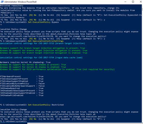 About Execution Policies Powershell