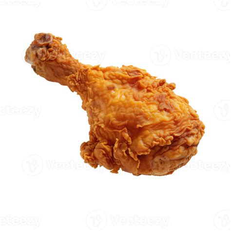 Ai Generated Fried Chicken Leg Isolated 37747936 Png
