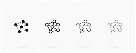 Premium Vector Blockchain Vector Line Icon Structure Concept