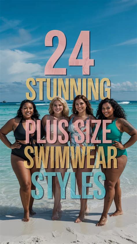 24 Beautiful Plus Size Swimsuits That Will Make You Stand Out At The