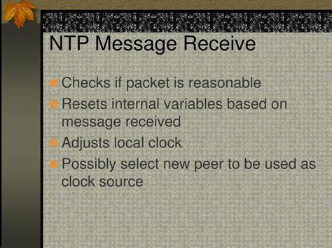 Ppt A Security Analysis Of The Network Time Protocol Ntp Powerpoint Presentation Id 1448310