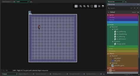 Code Gms2 4 Dir Player Grid Like Movement By Kompjoeter