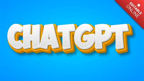 ChatGPT Text Effect Generator
