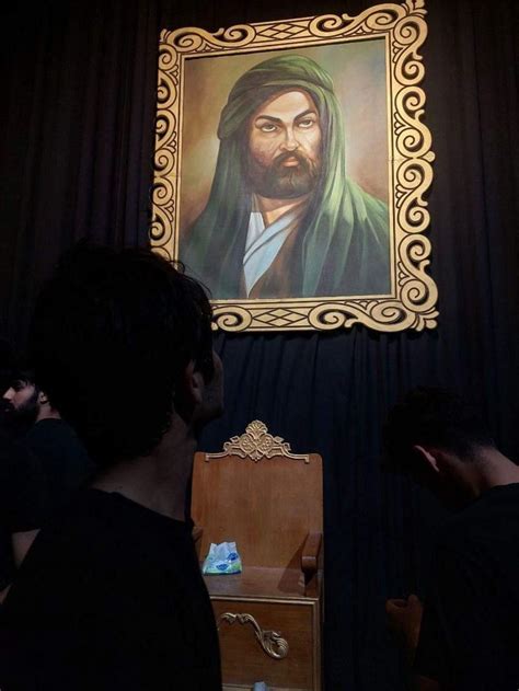 صورة تصويرية للامام علي بن ابي طالب عليه السلام