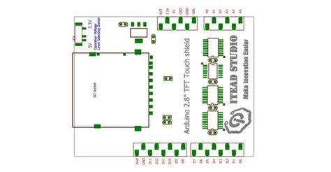 Arduino Tft Lcd Mega Shield V22 Pinout Complete Guide And Pin Configurations