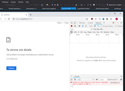C Net Core Page After Building On Iis Throws 400 Error Stack Overflow