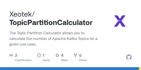 Github Xeotektopicpartitioncalculator The Topic Partition