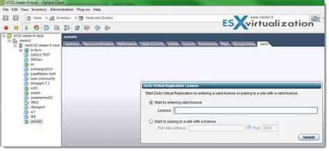 Zerto Virtual Replication 20 Product Review Esx Virtualization