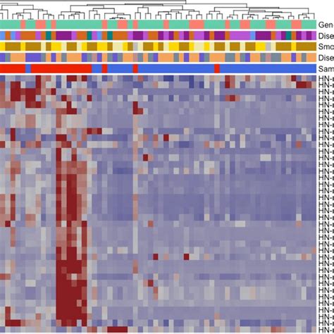 Unsupervised Hierarchal Clustering Analysis Comprising 39 Hnnov Mir