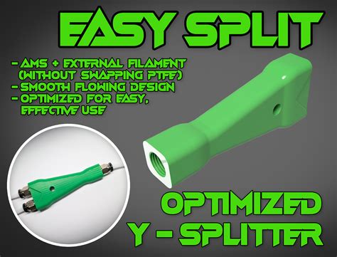 Easy Split Ptfe Y Splitter Autorstwa Byteslinger Pobierz Darmowy