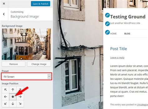how to add a background image to your wordpress website themeskills