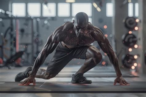 Personalized Workout Routines Generated By Ai Premium Ai Generated Image
