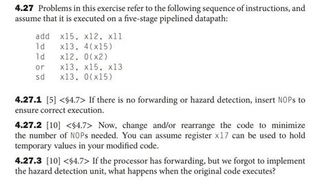 Solved 427 Problems In This Exercise Refer To The Following