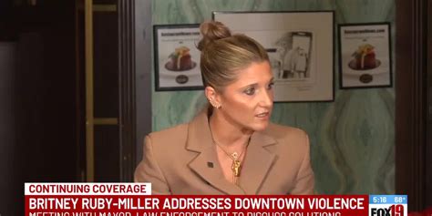 Britney Ruby Miller Addresses Downtown Violence