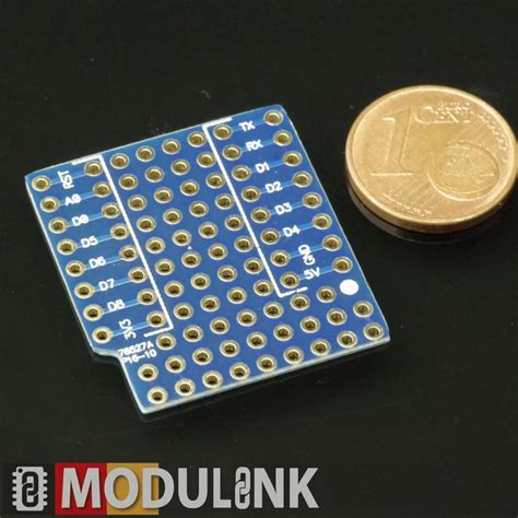 Protoboard Lochraster D1 Wemos Mini Shield Nodemcu Esp8266 Arduino Raspberry Diy Eur 380