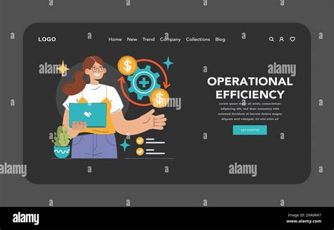 Economies Of Scale Dark Or Night Mode Web Or Landing Company Scale Of Operation Amount Of