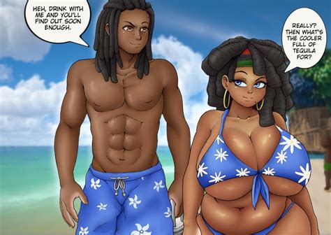 Rule 34 Beach Dark Skinned Female Kaori Renoahemiru Renoahemiru Tagme 9657848