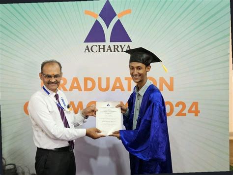 Pranto Bhowmik On Linkedin Graduationday Acharyainstitute Classof2024