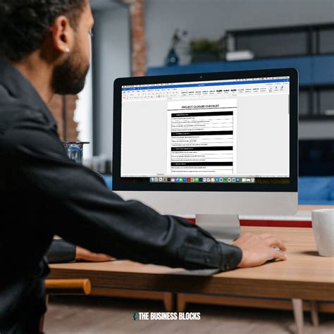 Project Closure Checklist Template Project Management Digital Download Etsy