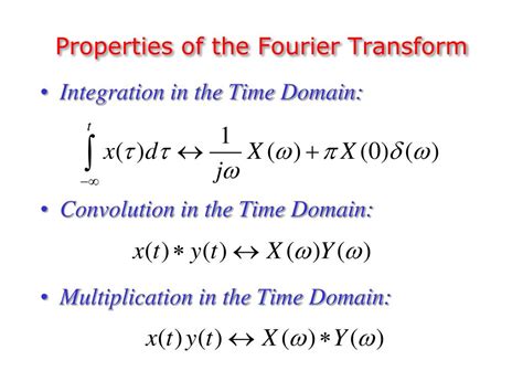 Ppt Chapter 4 The Fourier Series And Fourier Transform Powerpoint