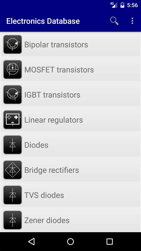 Download Electronics Database Offline 243 Apk For Android Free And