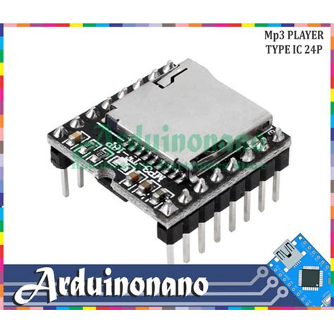 Jual Module Mp3 Player Type Ic 24p For Arduino Df Player Mini Tf Mini Kota Semarang