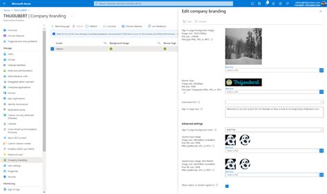How To Customize Your Azure Ad Sign In Page With Enhanced Capabilities