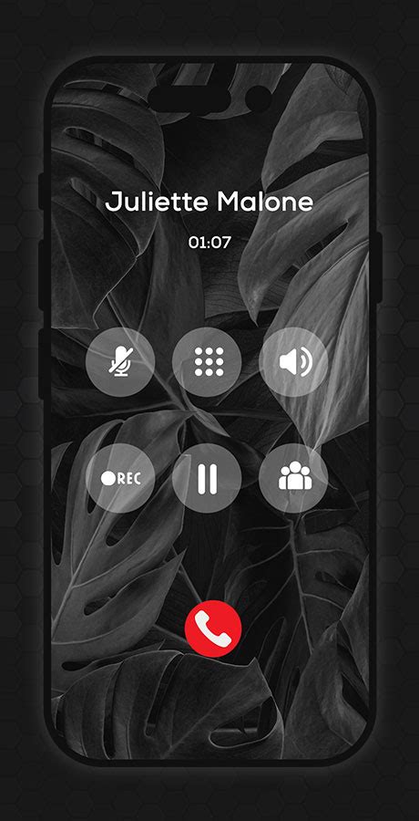Icall Os16 Color Phone Flash Iphone Style Call Icallscreen Dialer Icall Dialer Screen By