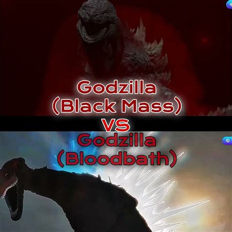 Godzilla Black Mass Vs Godzilla Bloodbath Edit Youtube
